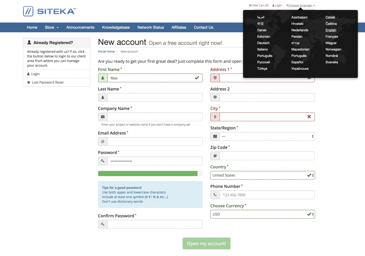 Registration Form Simple UI UX Improvement